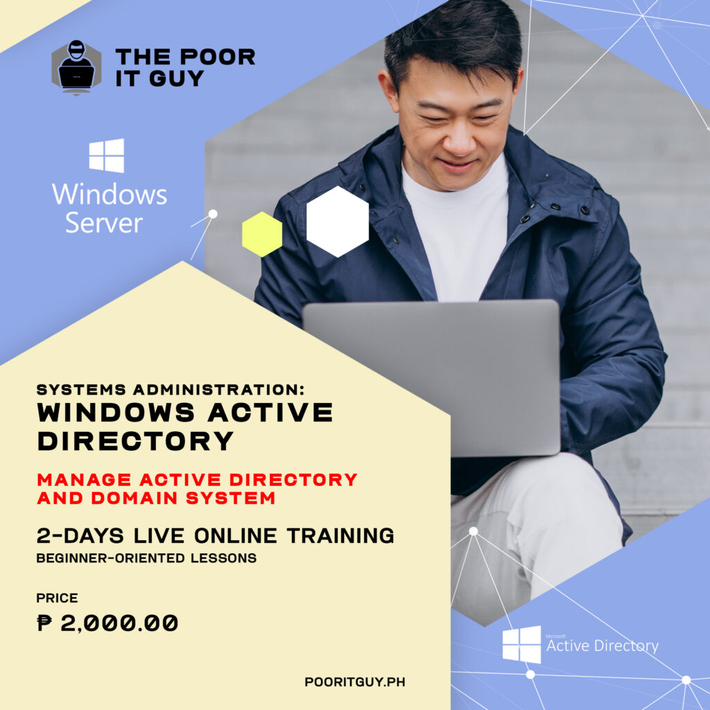 Courses – The Poor IT Guy