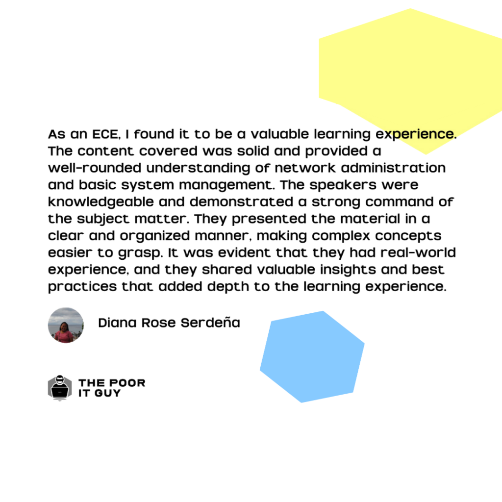 Courses – The Poor IT Guy