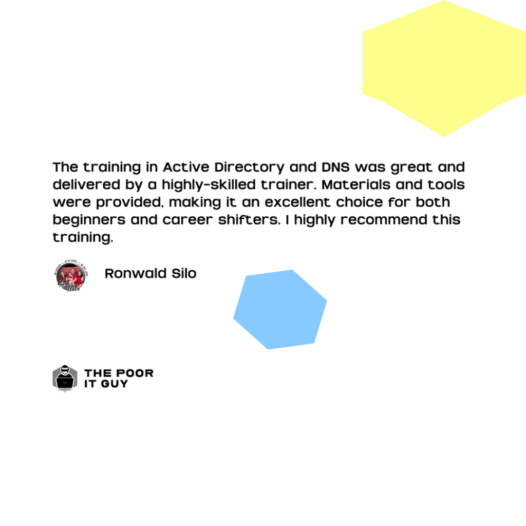 Courses – The Poor IT Guy